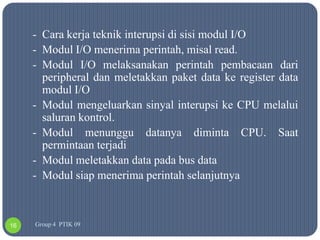 Pert.6 organisasi input output | PPTX