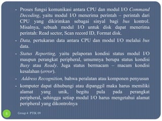 Pert.6 organisasi input output | PPTX