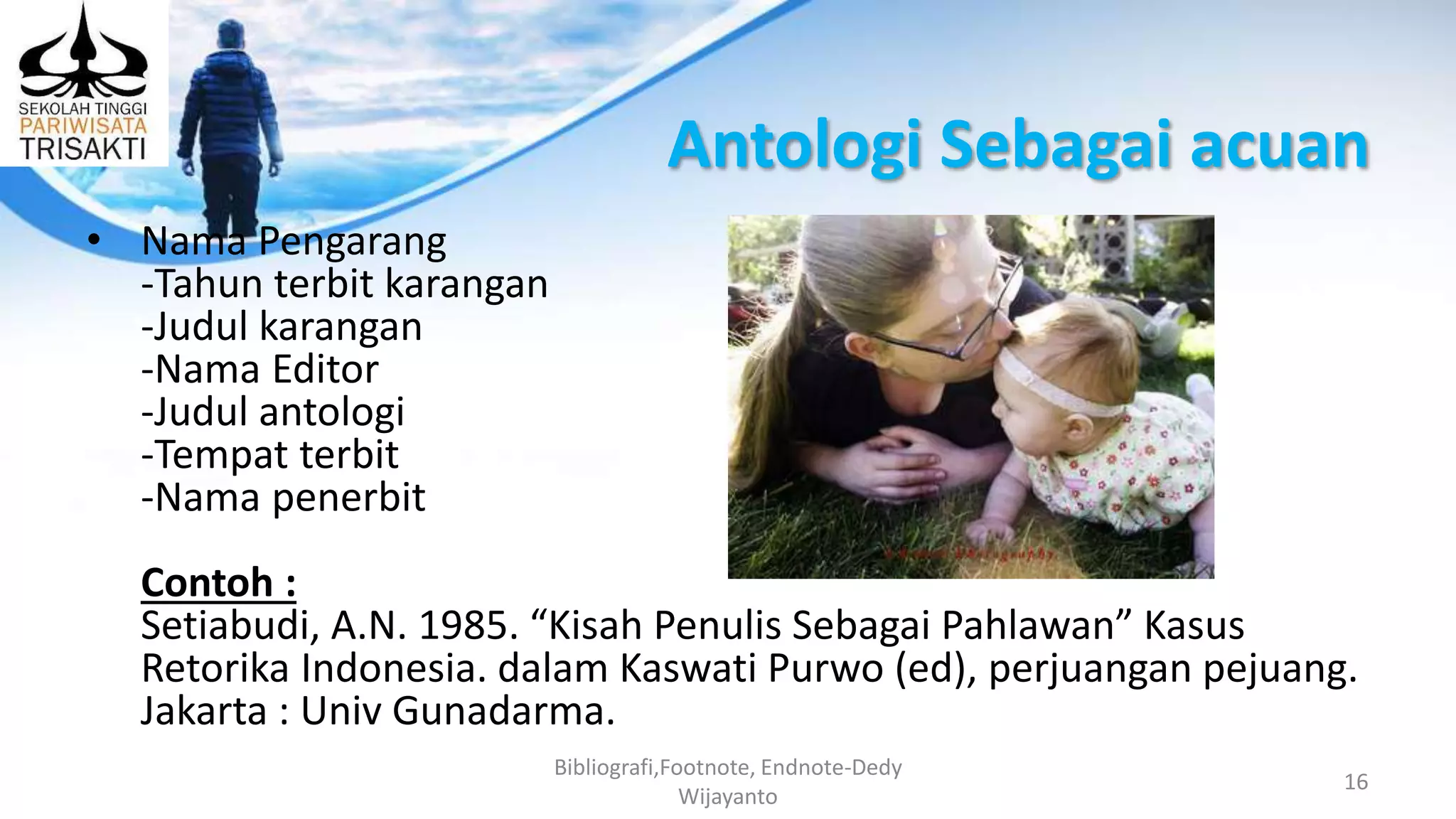 Pert 7 bibliografi, footnote, bodynote | PPTX