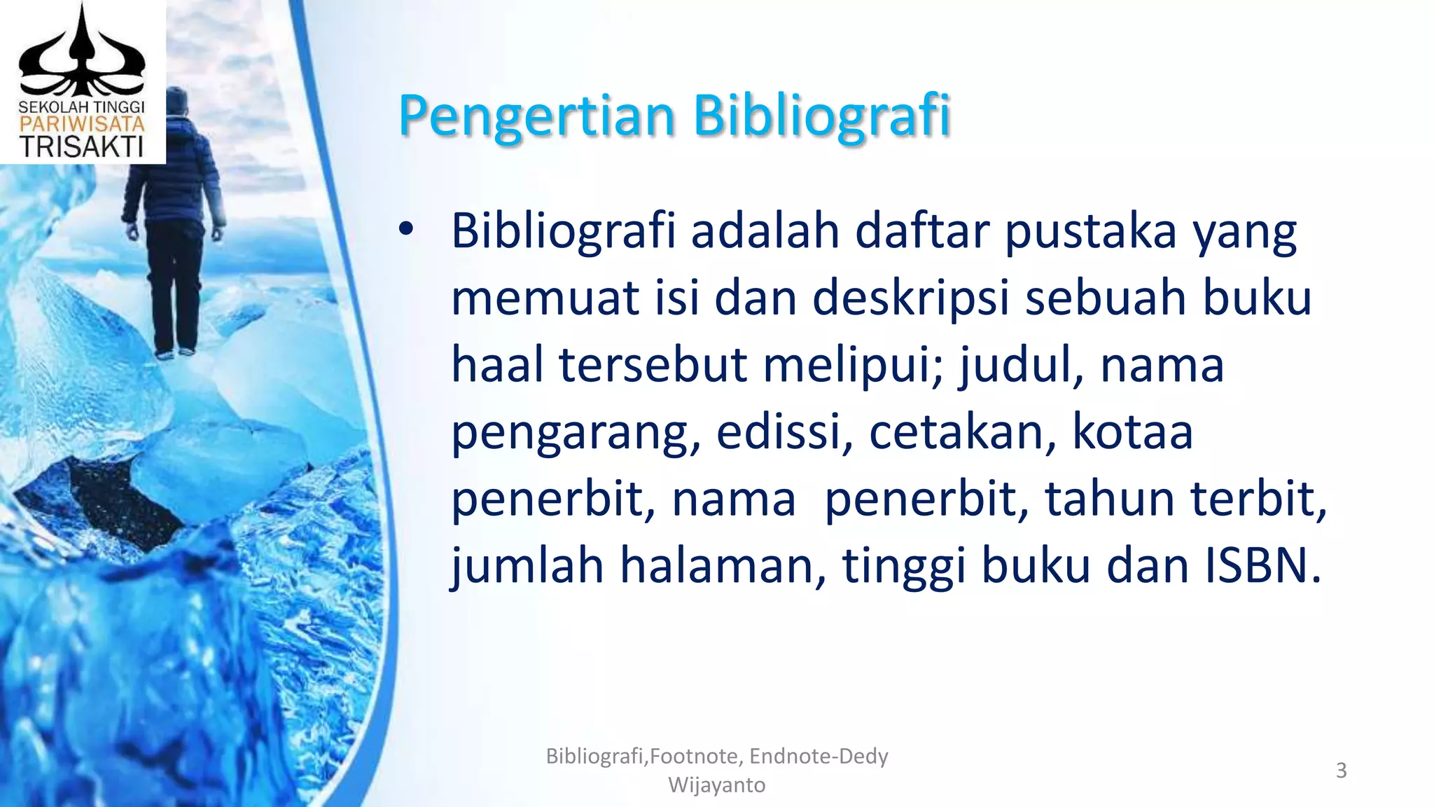 Pert 7 bibliografi, footnote, bodynote | PPTX