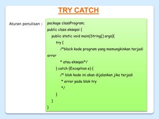 PBO - Pert 8, Mengenal dan Memahami Konsep Jump Pada Perulangan dan ...