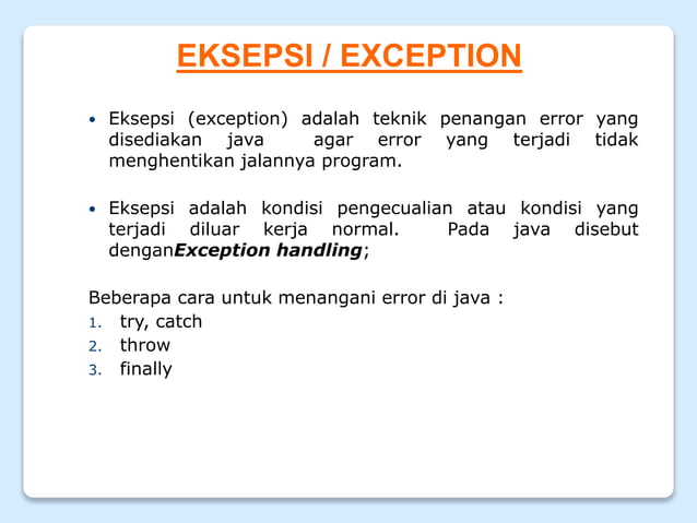 PBO - Pert 8, Mengenal dan Memahami Konsep Jump Pada Perulangan dan ...