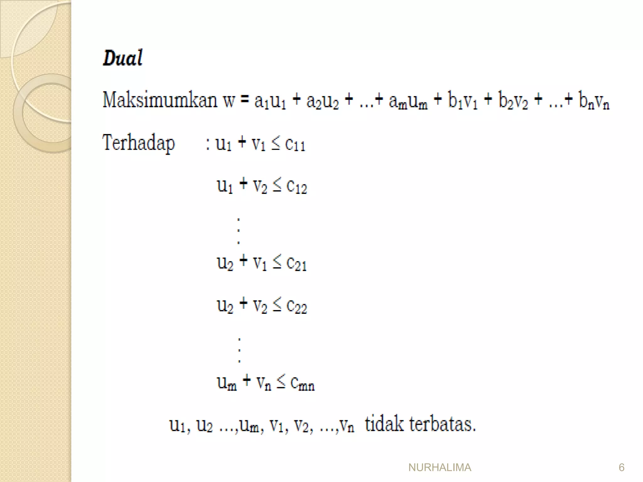 Pert.8 penentuan solusi optimal | PPT