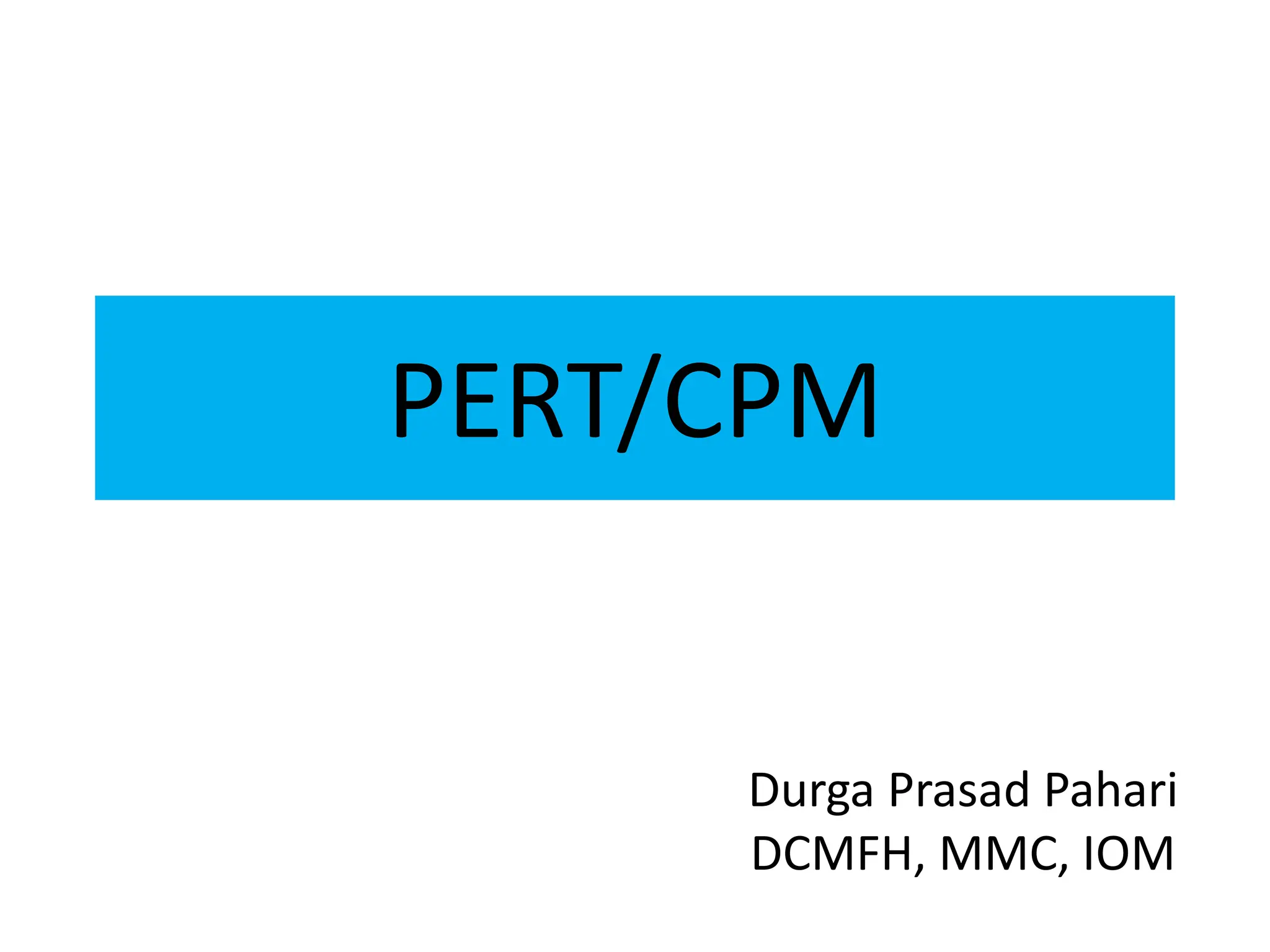PERT-CPM for project management .pptx