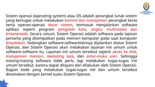 Pert-SISTEM OPERASI KOMPUTER DALAM INFRASTRUKTUR TEKNOLOGI INFORMASI ...