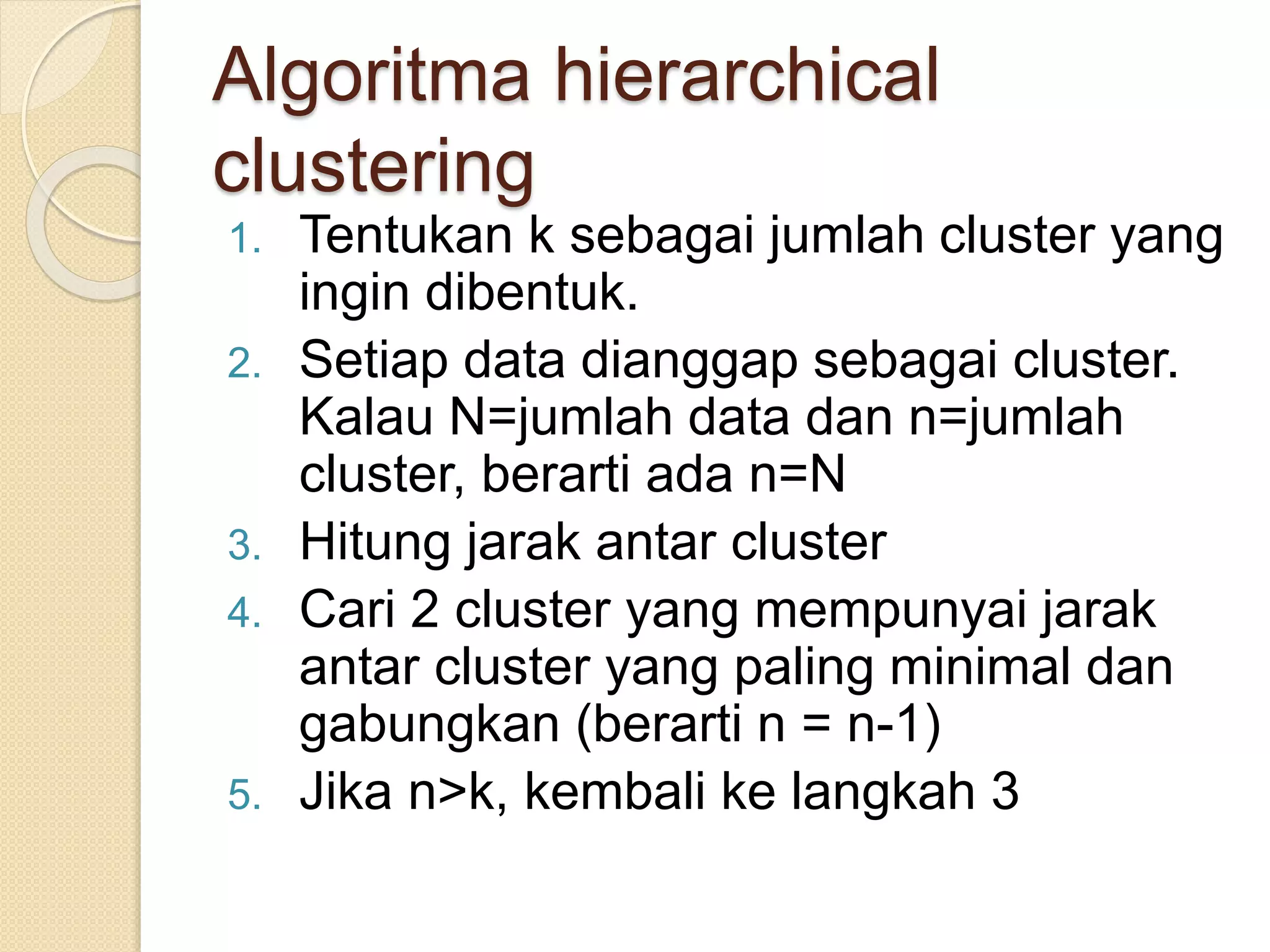 Pert 04 clustering data mining | PPTX