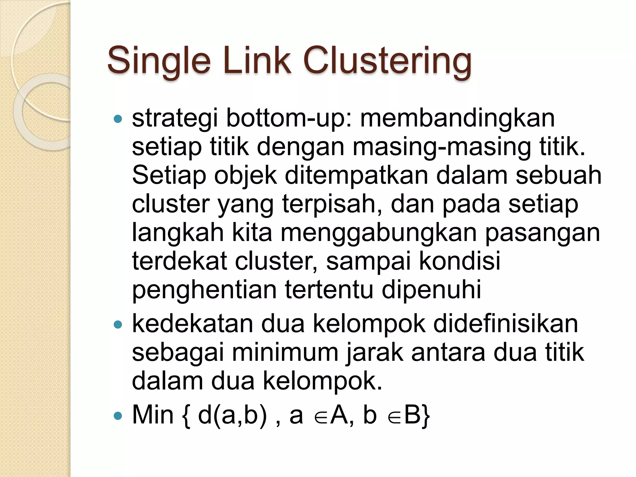 Pert 04 clustering data mining | PPTX