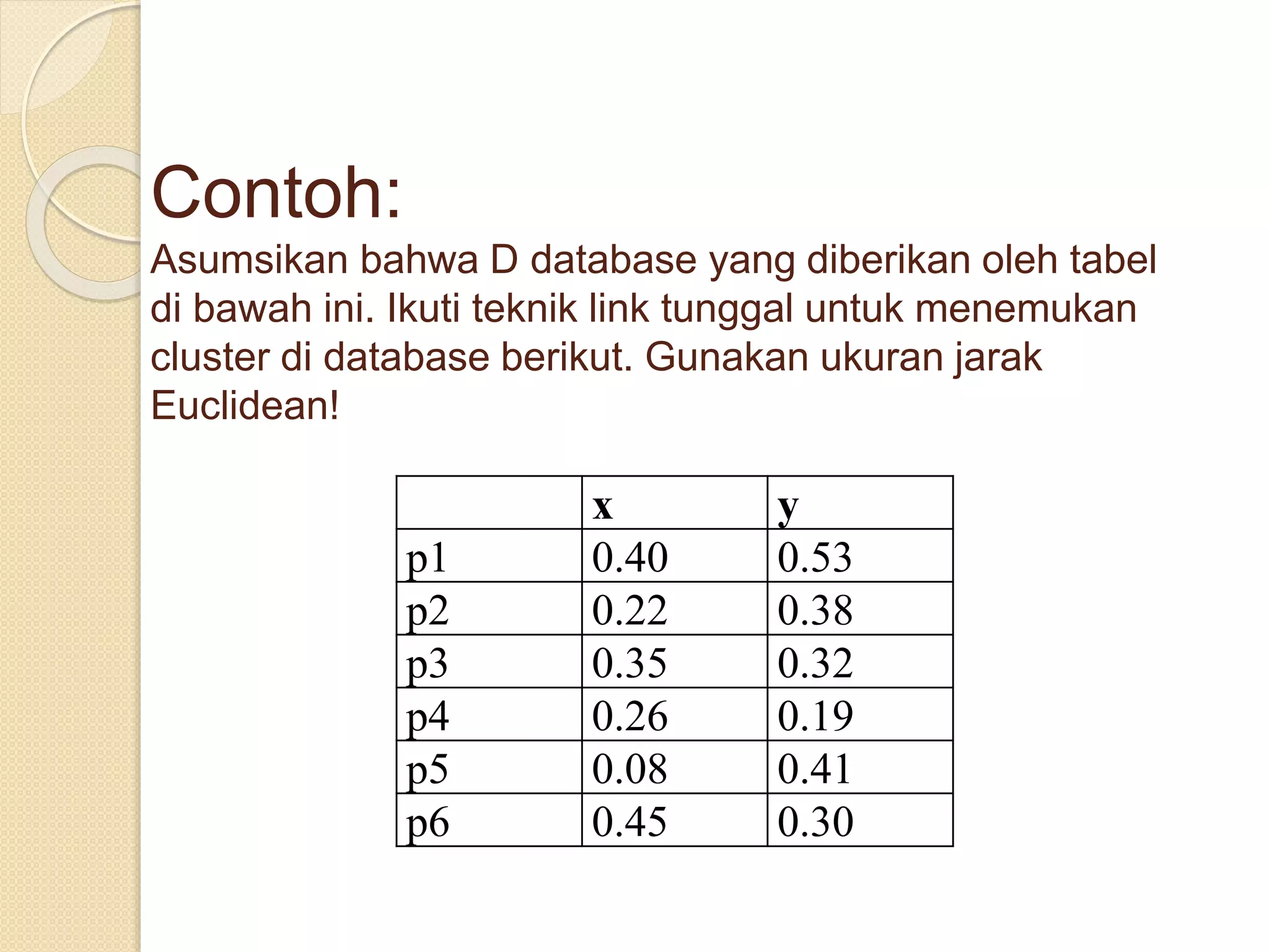 Pert 04 clustering data mining | PPTX
