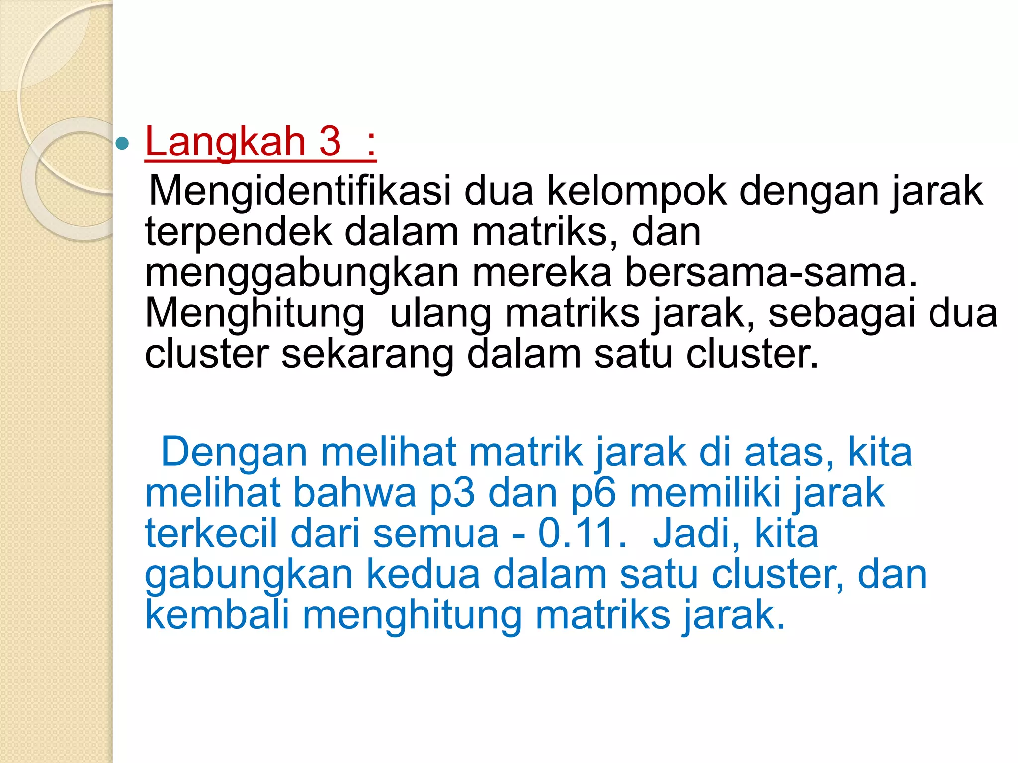 Pert 04 clustering data mining | PPTX