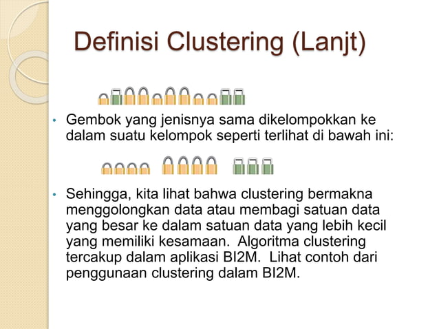 Pert 04 clustering data mining | PPTX