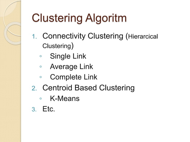 Pert 04 clustering data mining | PPTX