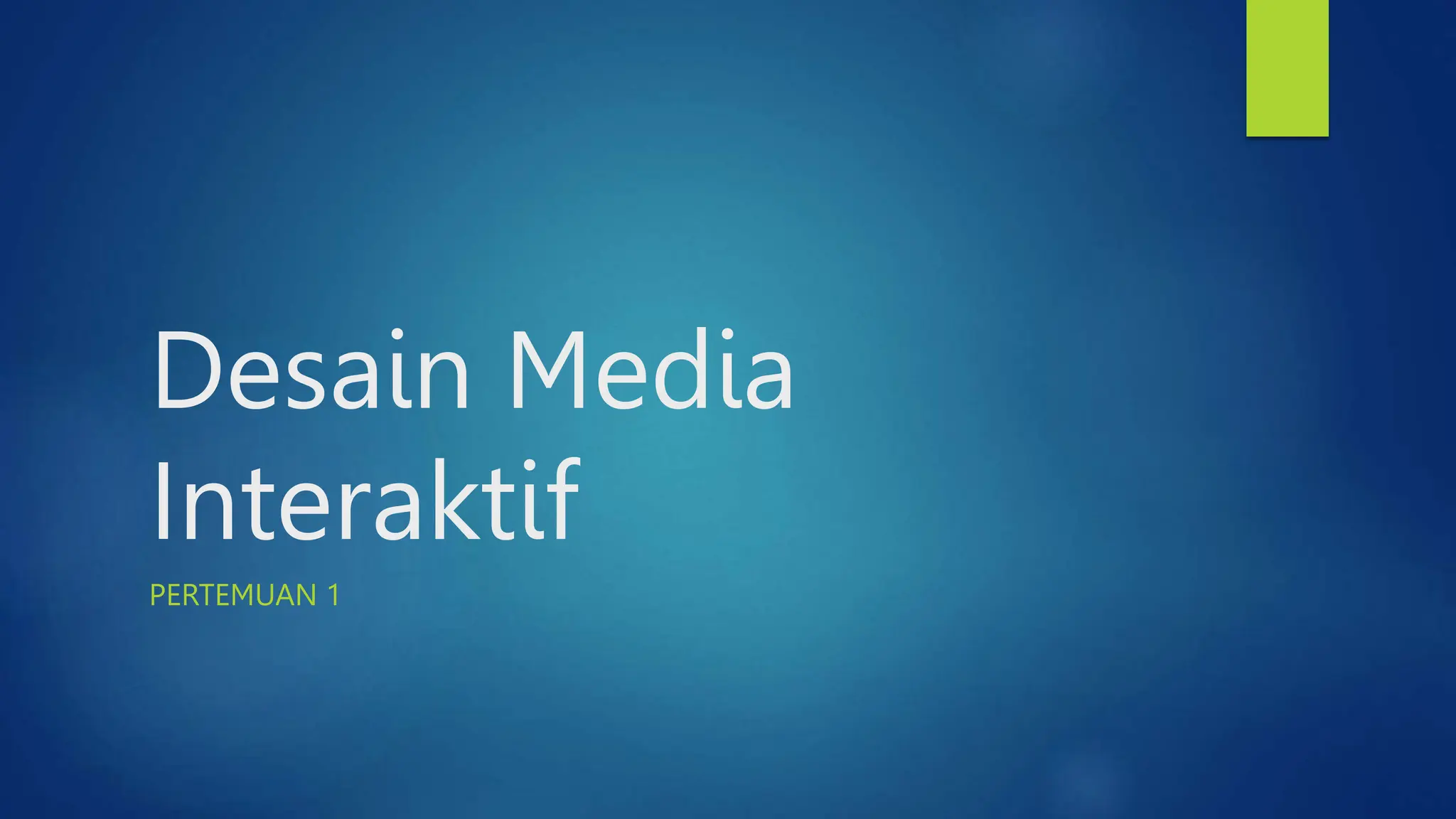 Desain Media Interaktif (untuk Website). | PPTX