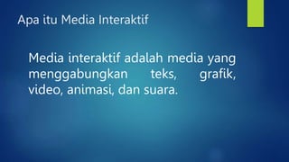 Desain Media Interaktif (untuk Website). | PPTX