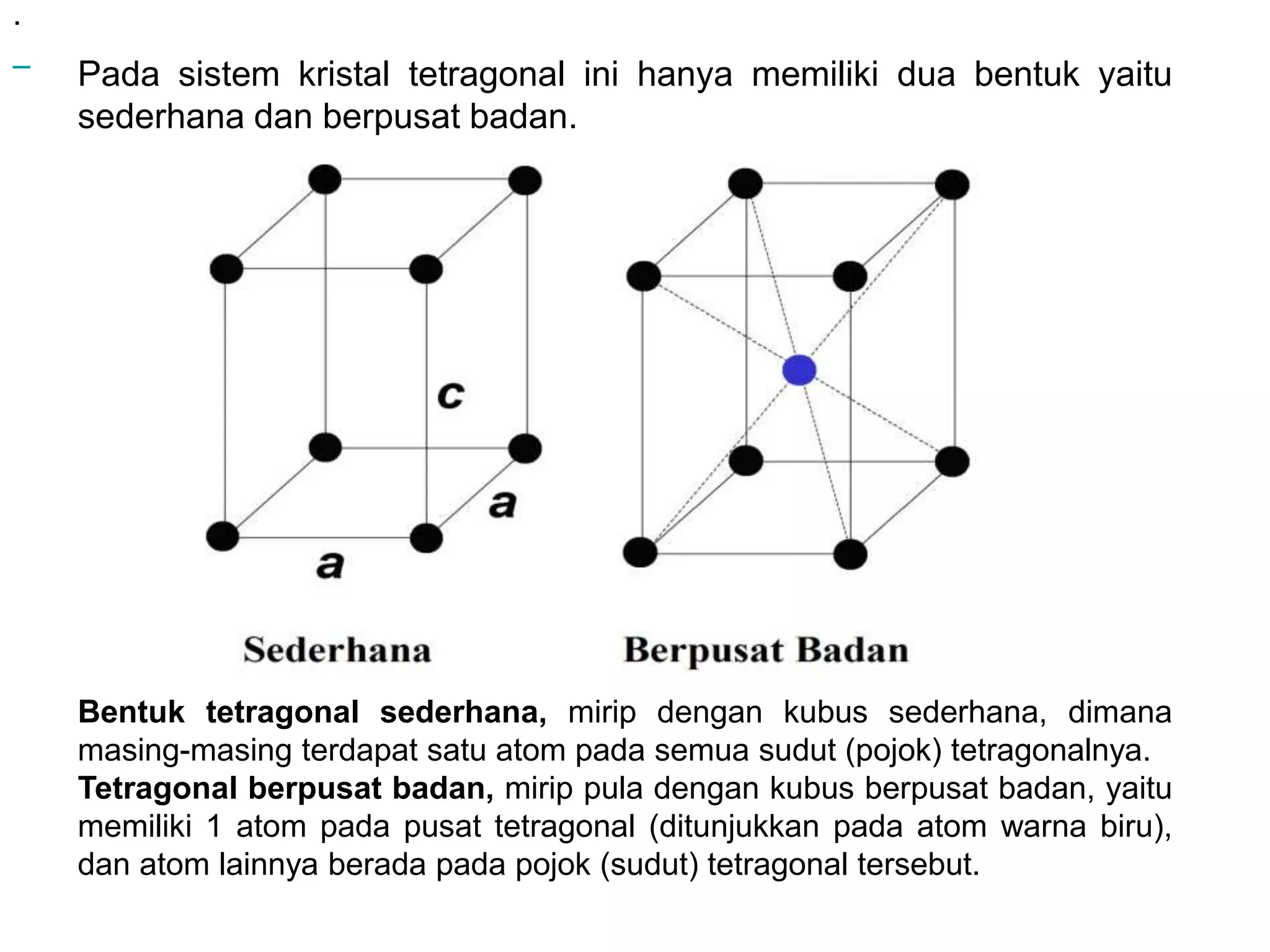 Pert 10 sistem kristal | PPTX