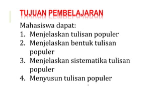 Pertemuan ke- 10 Tulisan Populer dalam bahasa Indonesia.pptx