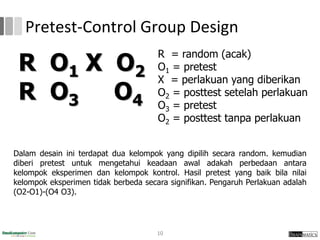 Pert 12 metode eksperimen | PDF