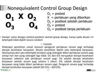 Pert 12 metode eksperimen | PDF