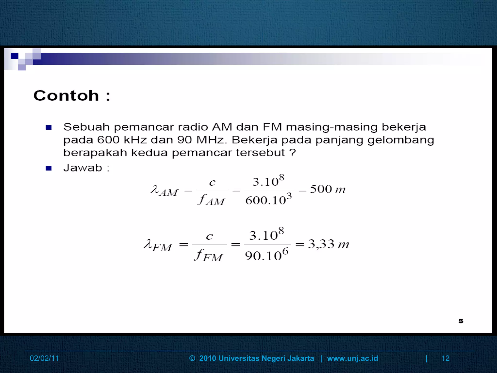 Teori Medan Elektromagnet (1 - 2) gelombang_elektromagnetik | PPT