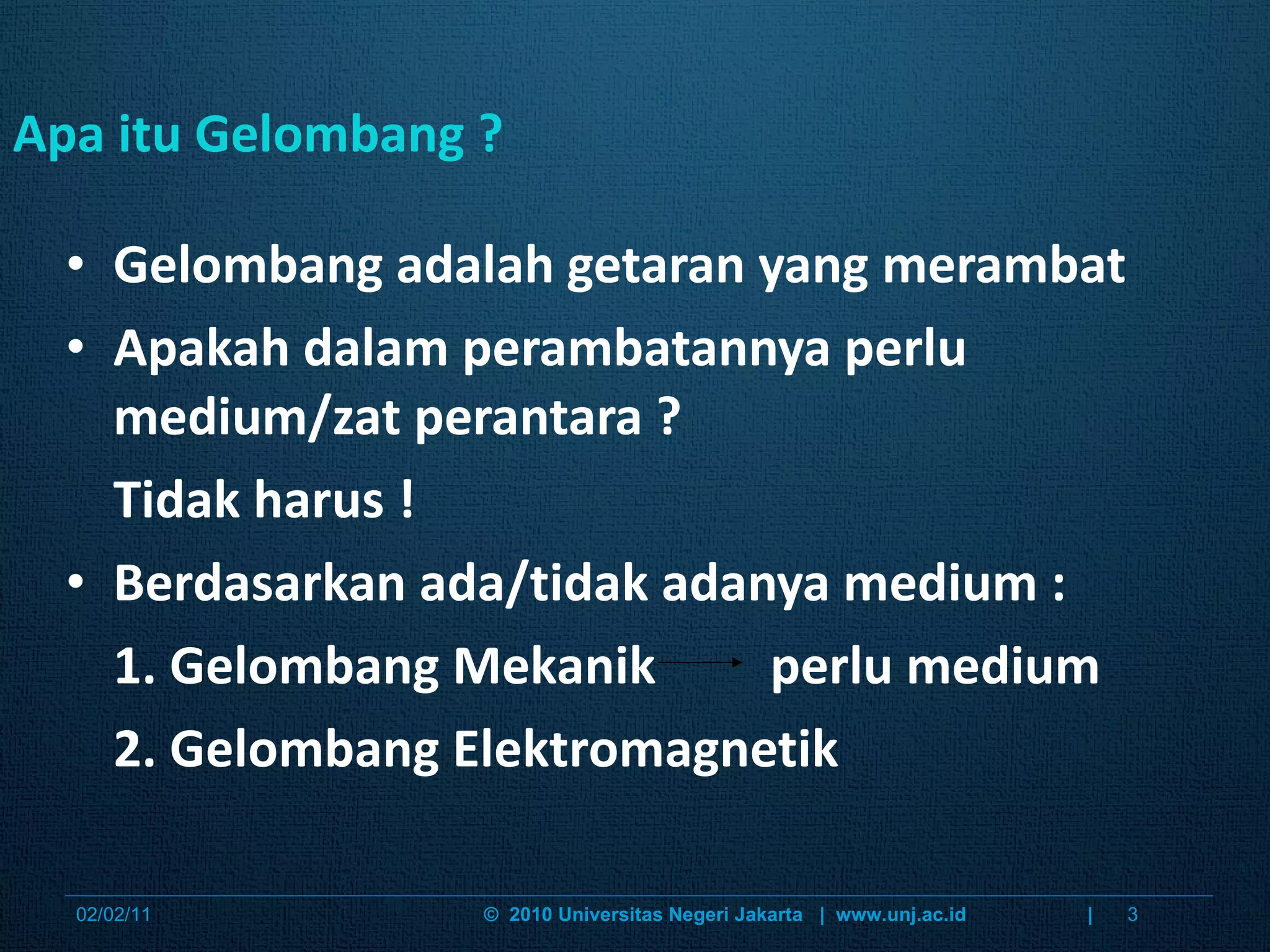 Teori Medan Elektromagnet (1 - 2) gelombang_elektromagnetik | PPT