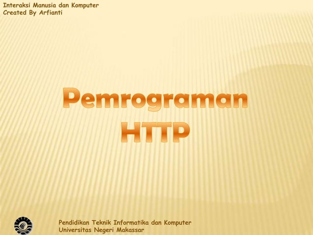 Pemrograman basis data internet dan client server | PPT