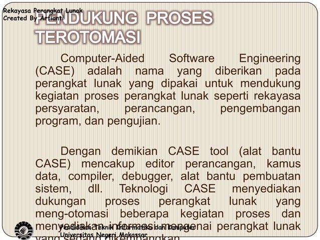 Iterasi, inkremen dan validasi proses | PPT