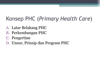 pert 1a konsep phc posyandu primary healthcare unit.ppt