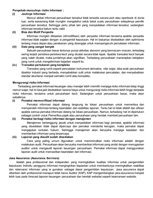 (Pert 1) bab 1 definisi audit | PDF