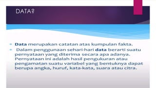 PENGENALAN- STRUKTUR DATA SEBELUM MEMULAI PEMROGRAMAN | PPT