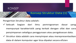 PENGENALAN- STRUKTUR DATA SEBELUM MEMULAI PEMROGRAMAN | PDF