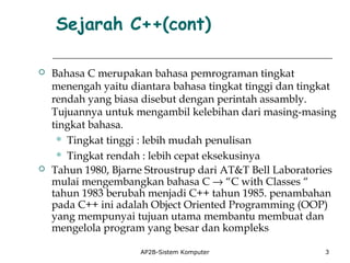 Pertemuan I Teori | PPT