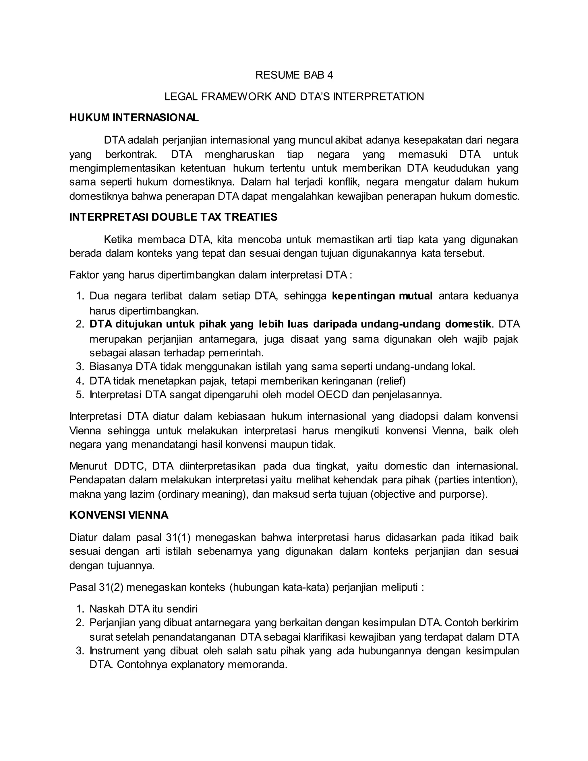 Kedudukan Hukum dan Interpretasi P3B | DOCX