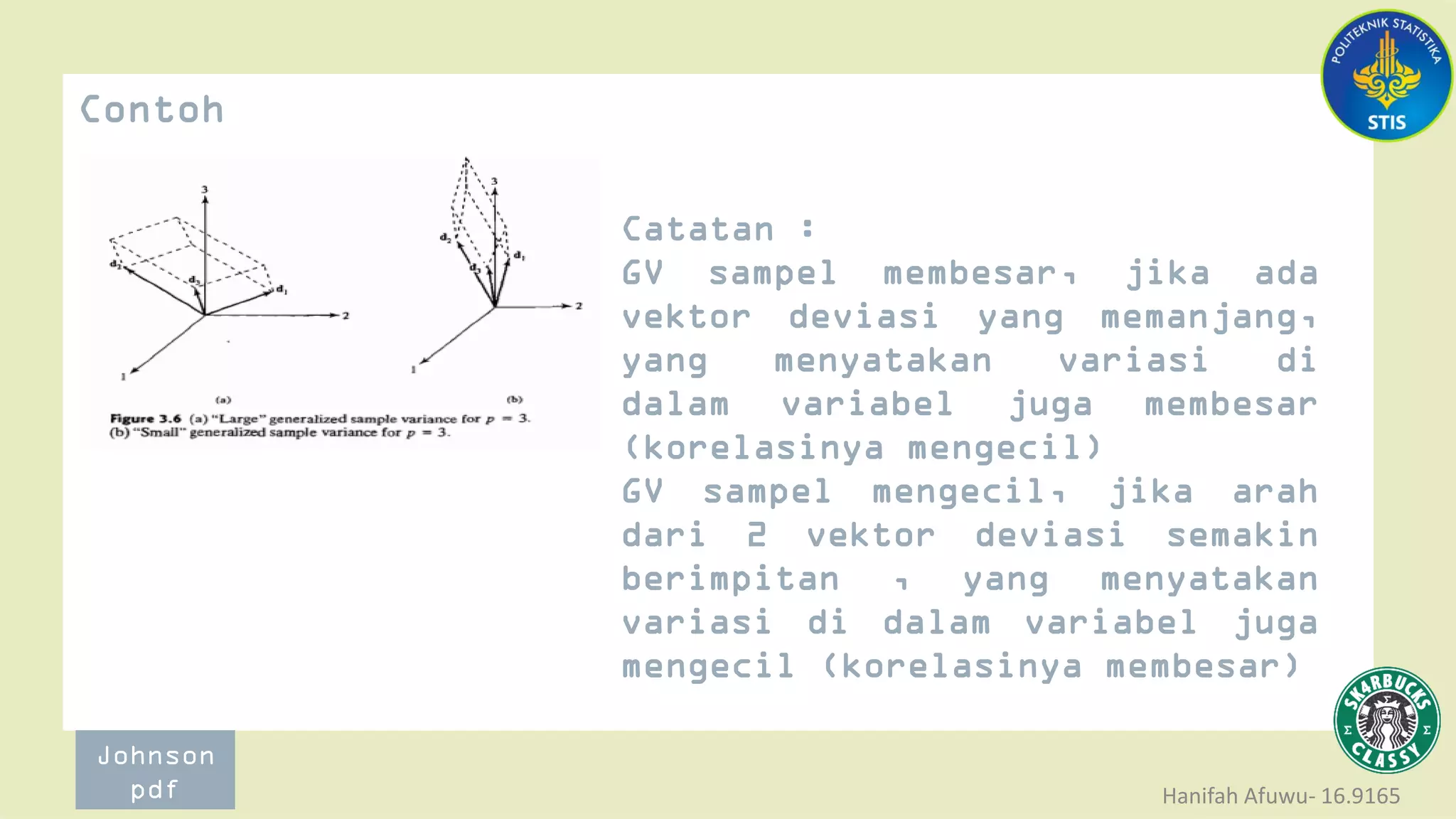 APG Pertemuan 3 : Sample Geometry and Random Sampling (1) | PDF