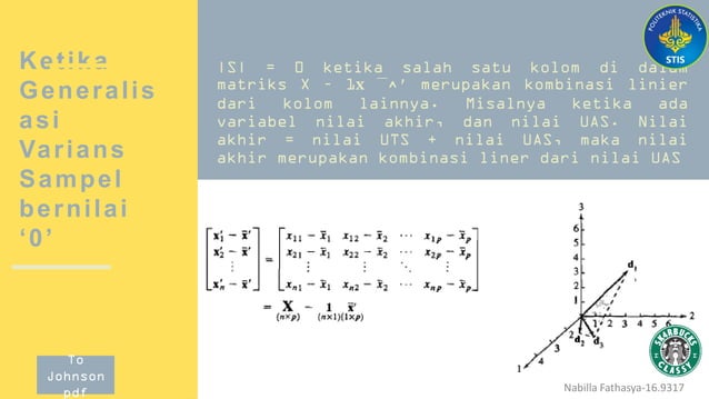 APG Pertemuan 3 : Sample Geometry and Random Sampling (1) | PDF