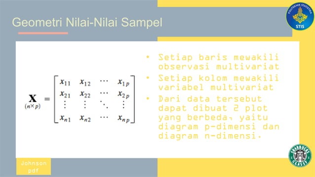 APG Pertemuan 3 : Sample Geometry and Random Sampling (1) | PDF