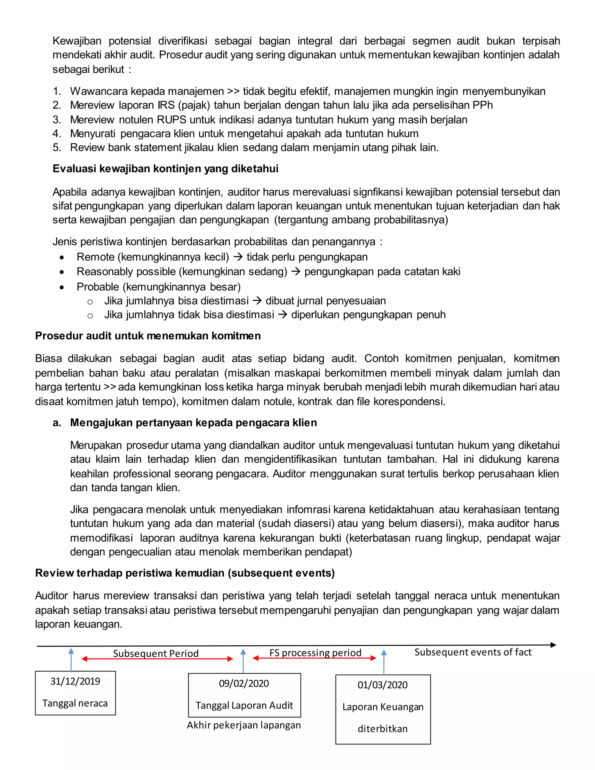 (Pert 3) bab 24 penyelesaian audit | DOCX