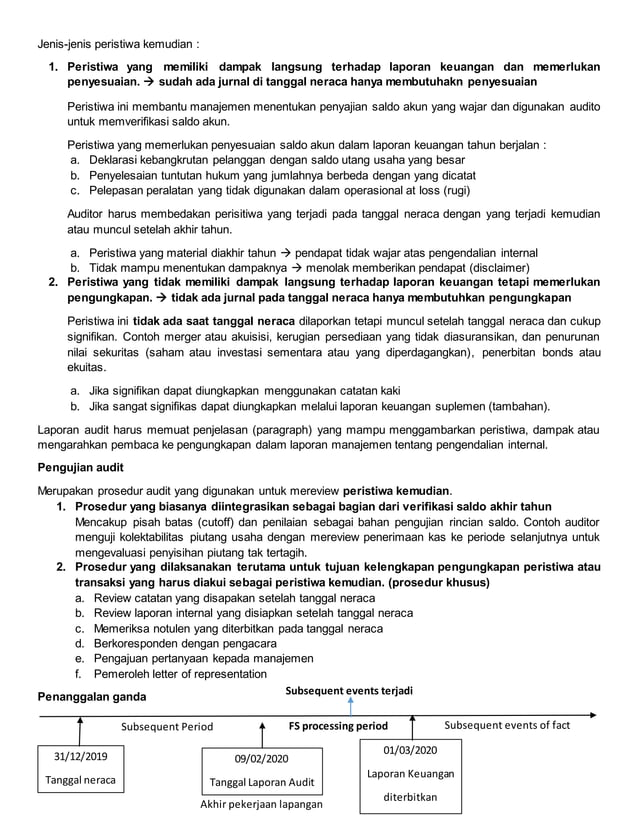 (Pert 3) bab 24 penyelesaian audit | DOCX