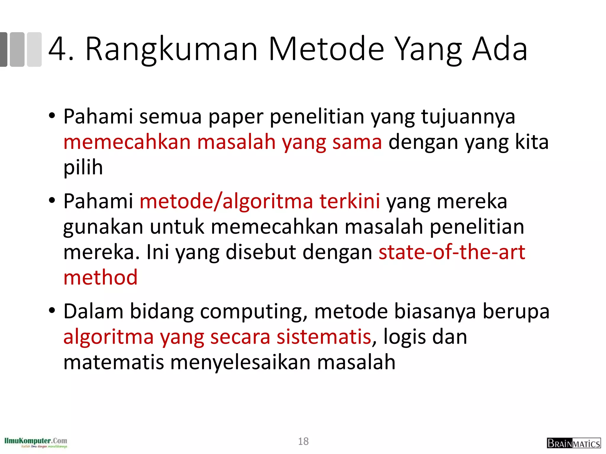 Pert 3 tahapan penelitian | PDF