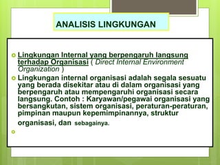 PERT 3_Teori Organisasi Lingkungan Org.ppt