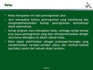 Pert 4. class dan objek | PPT