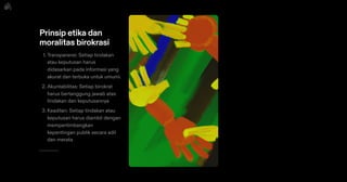 Etika dan Moralitas Birokrasi: Membangun Integritas dan Kepatuhan | PDF