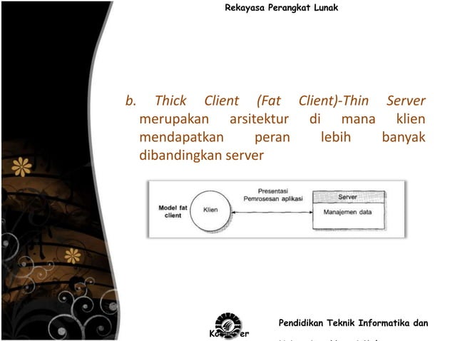 Arsitektur sistem terdistribusi | PPTX