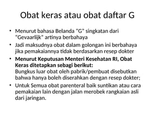Pert 4 - Penggolongan Obat Berdasarkan Kegunaan.ppt