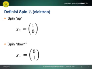 Pert 4 momentum sudut spin | PPTX