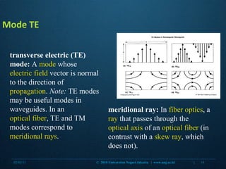 Teori Medan Elektromagnet (5 - 7) pandu_gelombang | PPT | Physics | Science