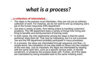 Pert 6 and what is a business process and not a functionthis too is ...