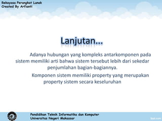 Rekayasa sistem berbasis komputer | PPTX