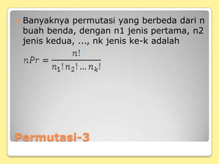 Pert 7 teori probabilitas | PPTX