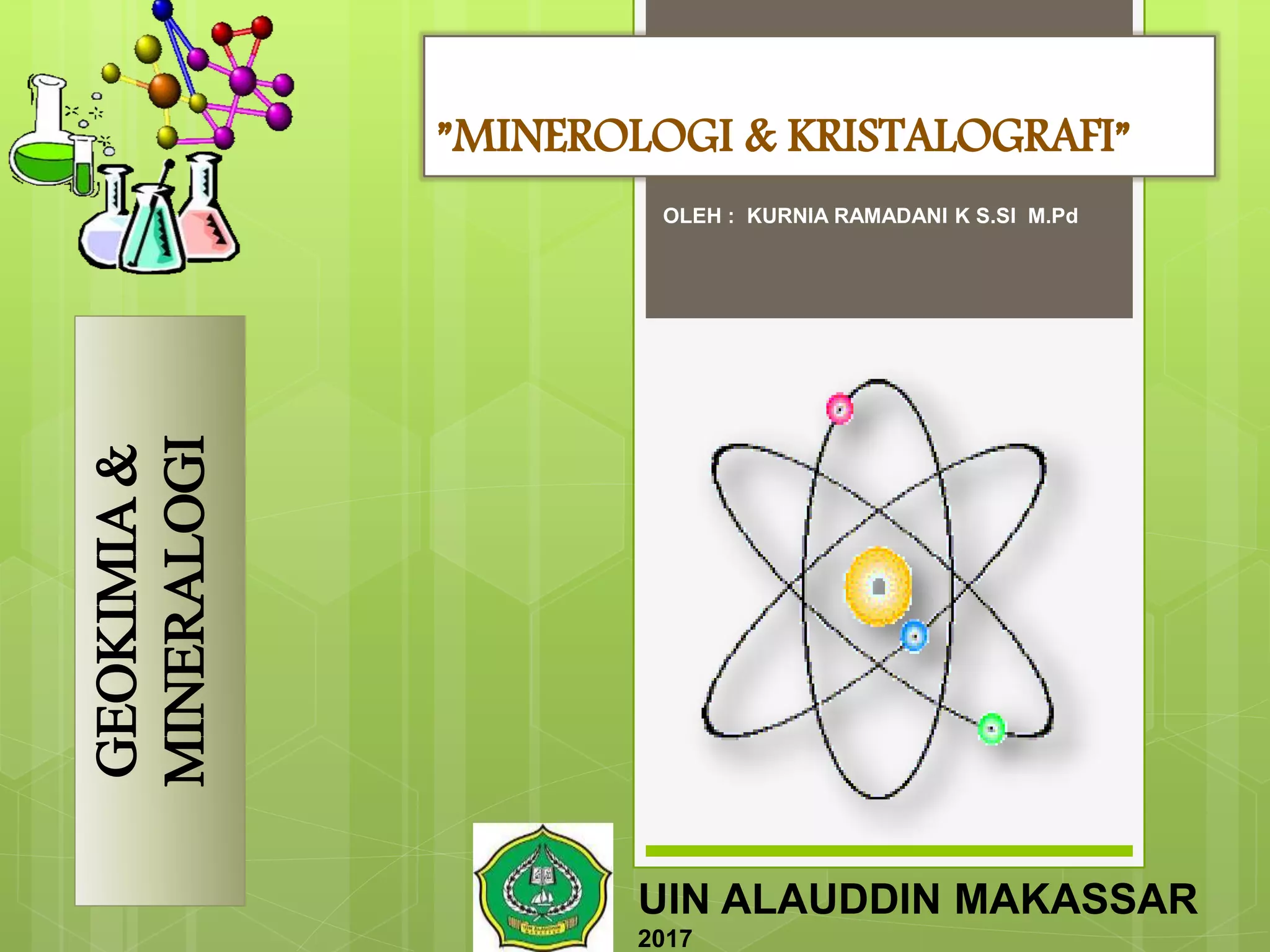 Pert 9 minerologi & kristalografi | PPTX