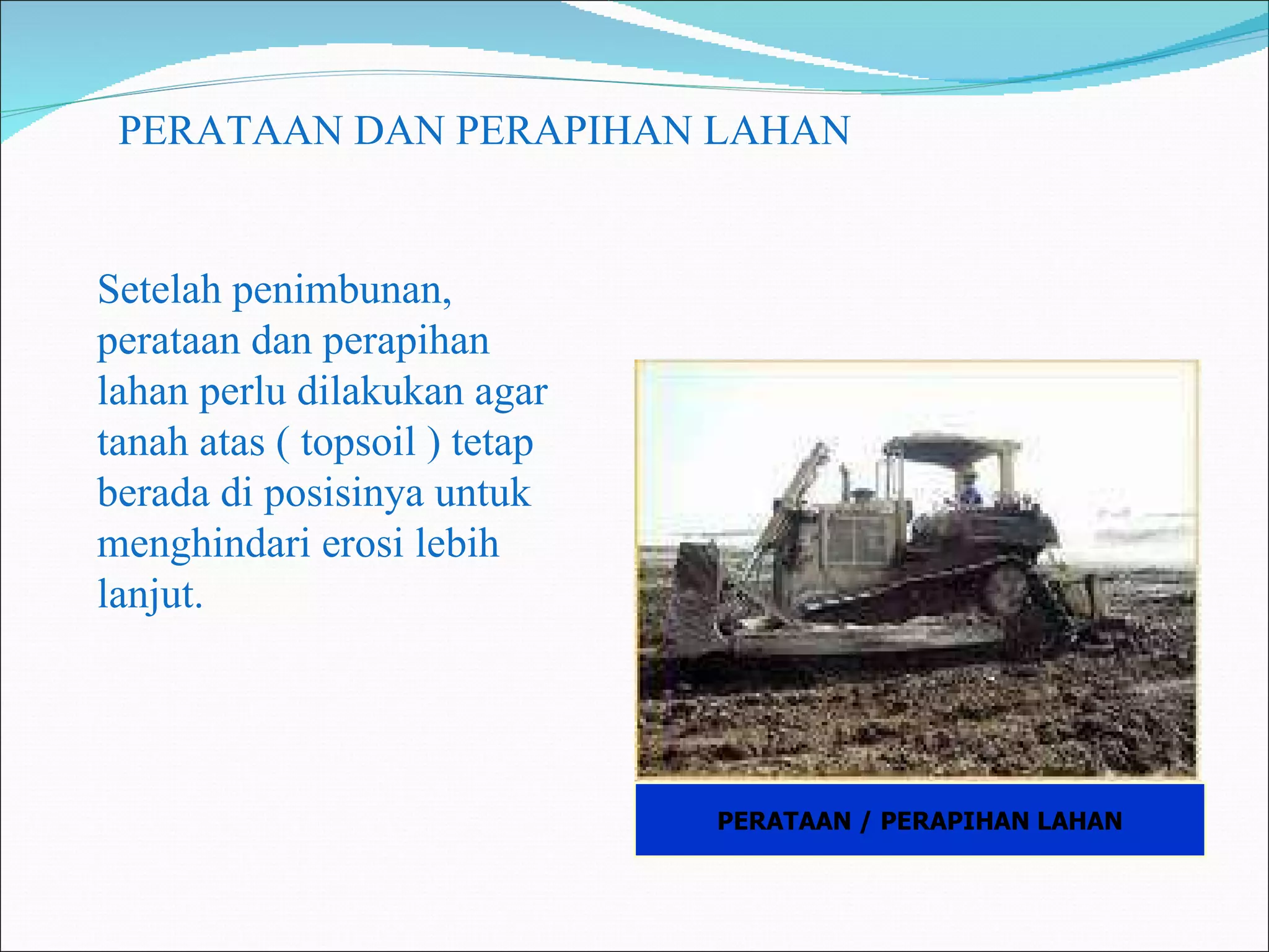 Pertambangan dan reklamasi lahan pertambangan | PPT