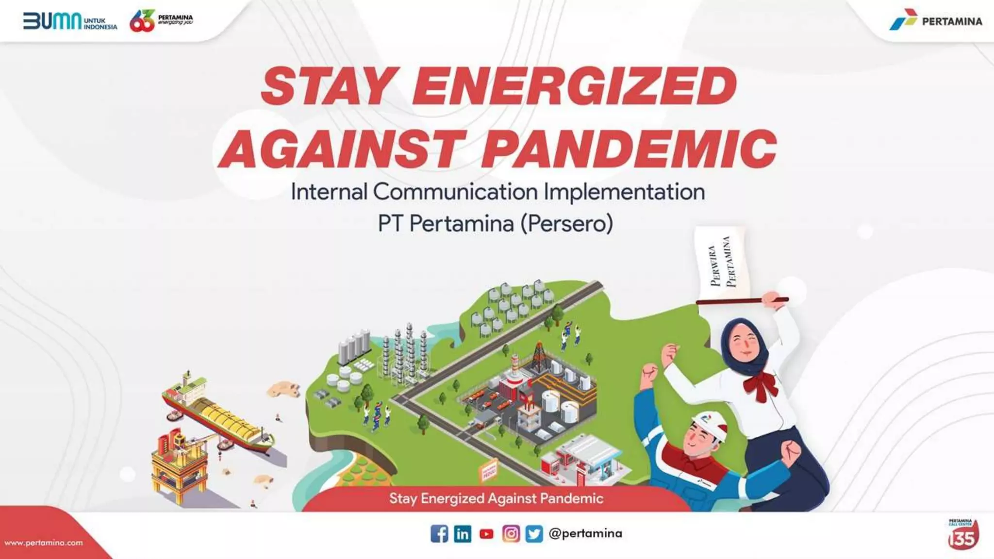 Pertamina is Gold Winner of Corporate PR for BUMN | PPTX